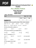 Exponents and Surds Worksheet for Grade 11 | PDF | Square Root | Algebra