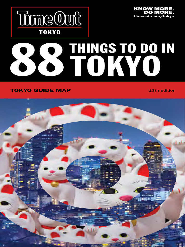88 Things To Do in Tokyo Guide Map - 13th Edition | PDF