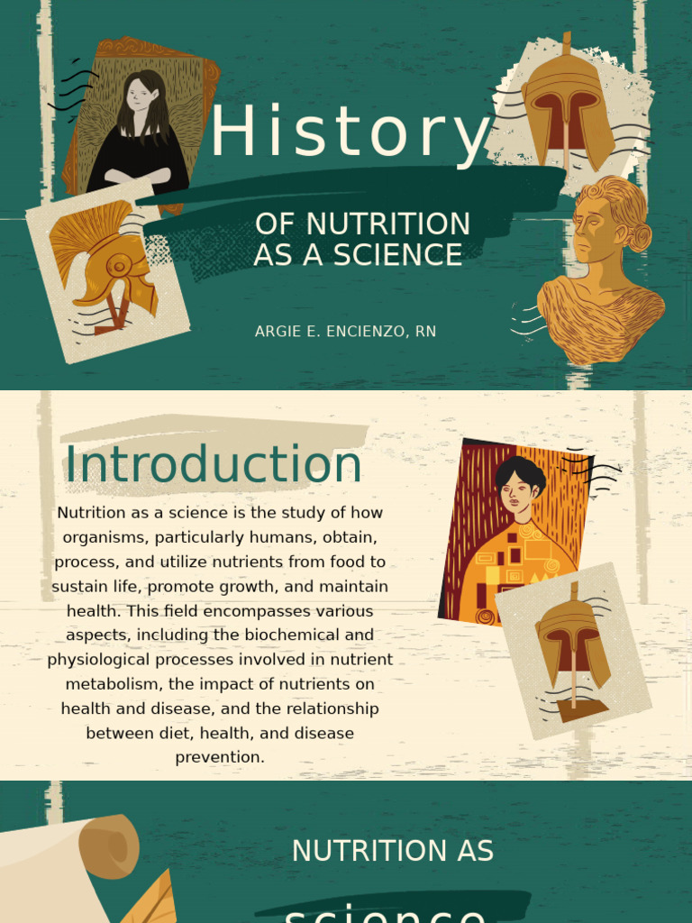 Evolution of Nutrition Science History | PDF | Chronic Condition ...