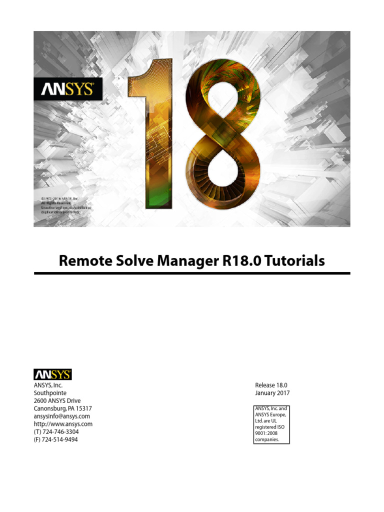 Remote Solve Manager Tutorials | PDF