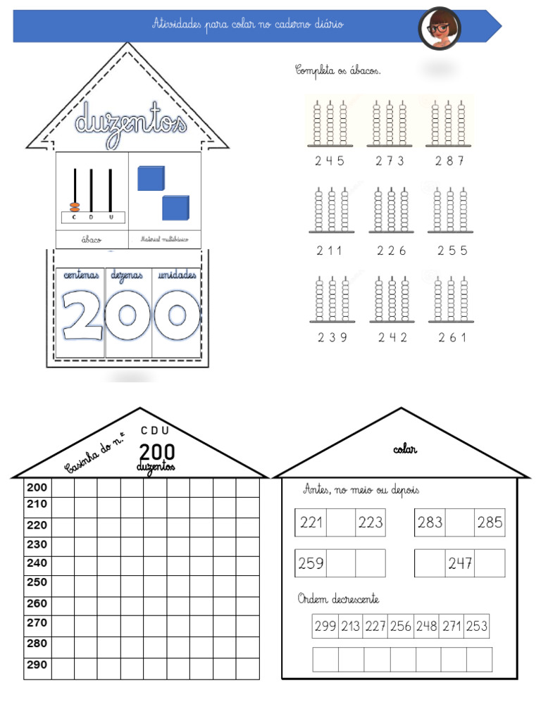 Números de 200 - 299 | PDF