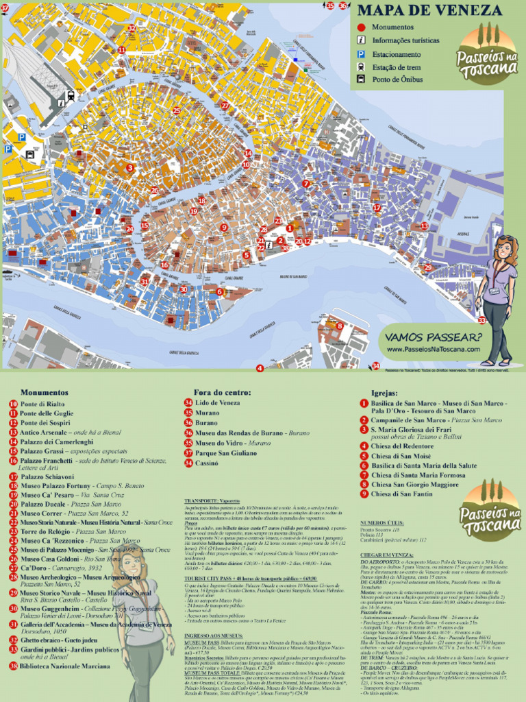 Mapa de Veneza | PDF