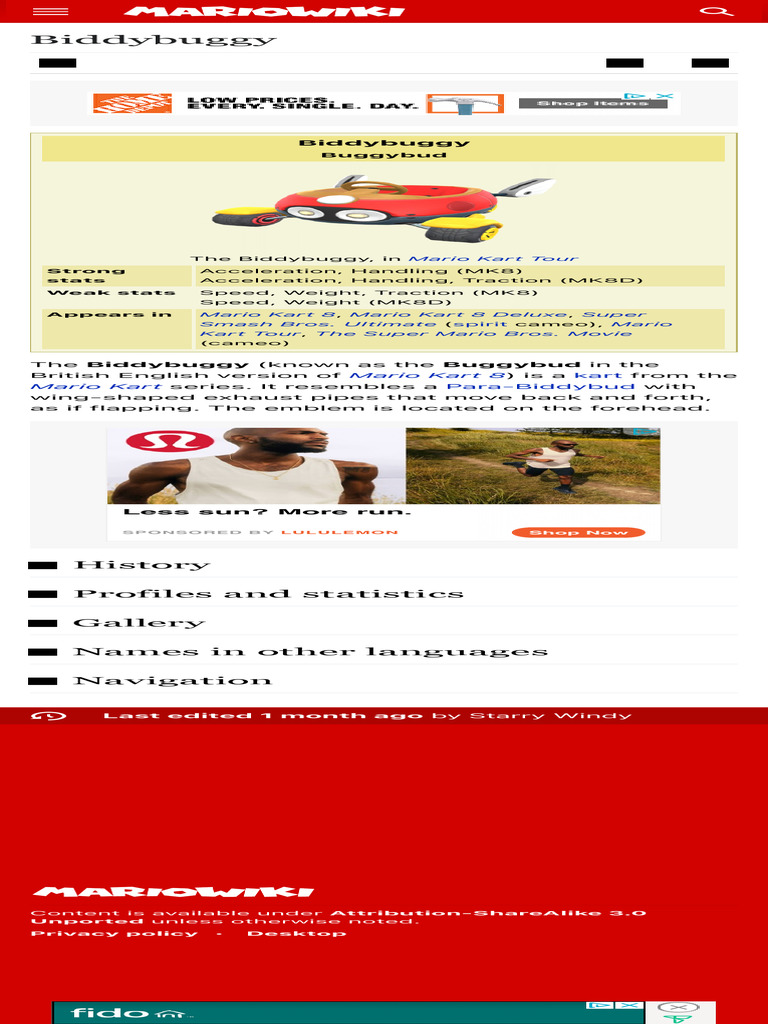 Biddybuggy - Super Mario Wiki, The Mario Encyclopedia | PDF