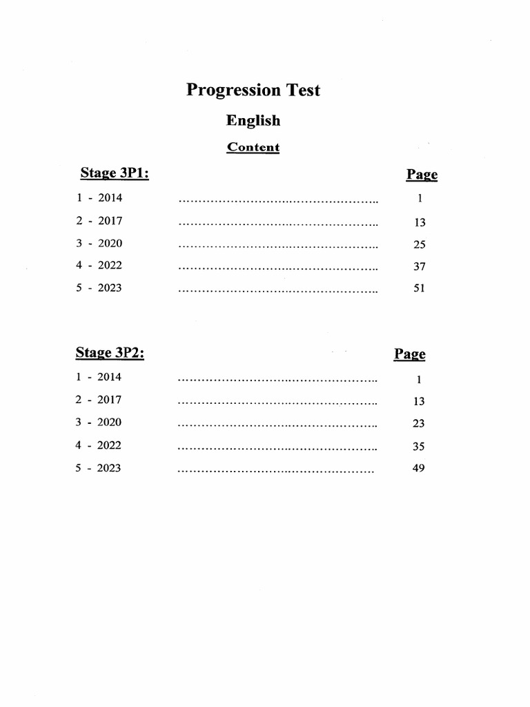 Grade 3 English Past Paper (2014-2023) | PDF