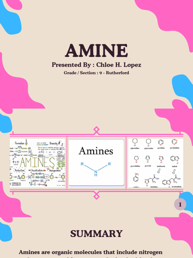 AMINE | PDF