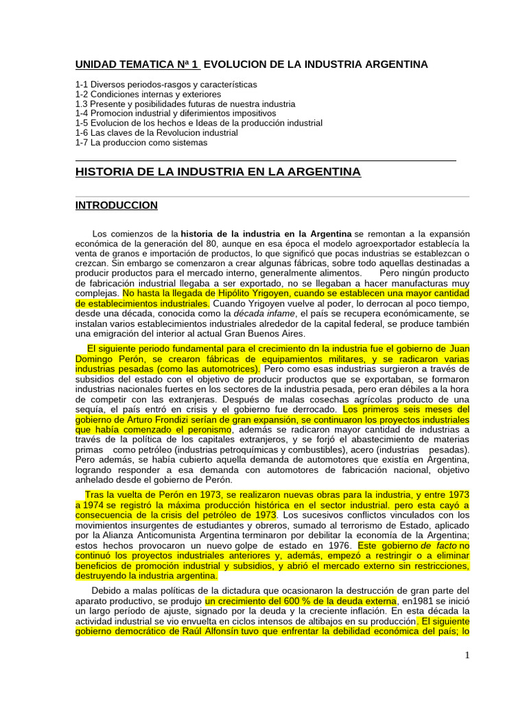 A1b Historia de La ND Arg | PDF