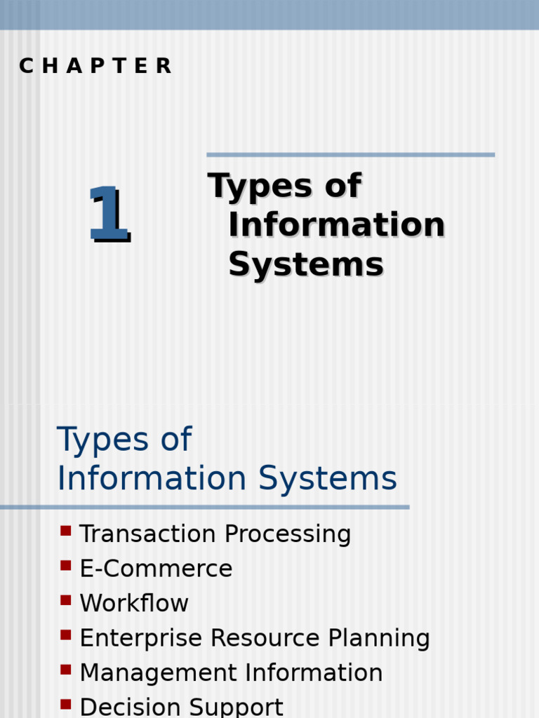 Lect 1 - Types of IS 13092024 083801pm | PDF
