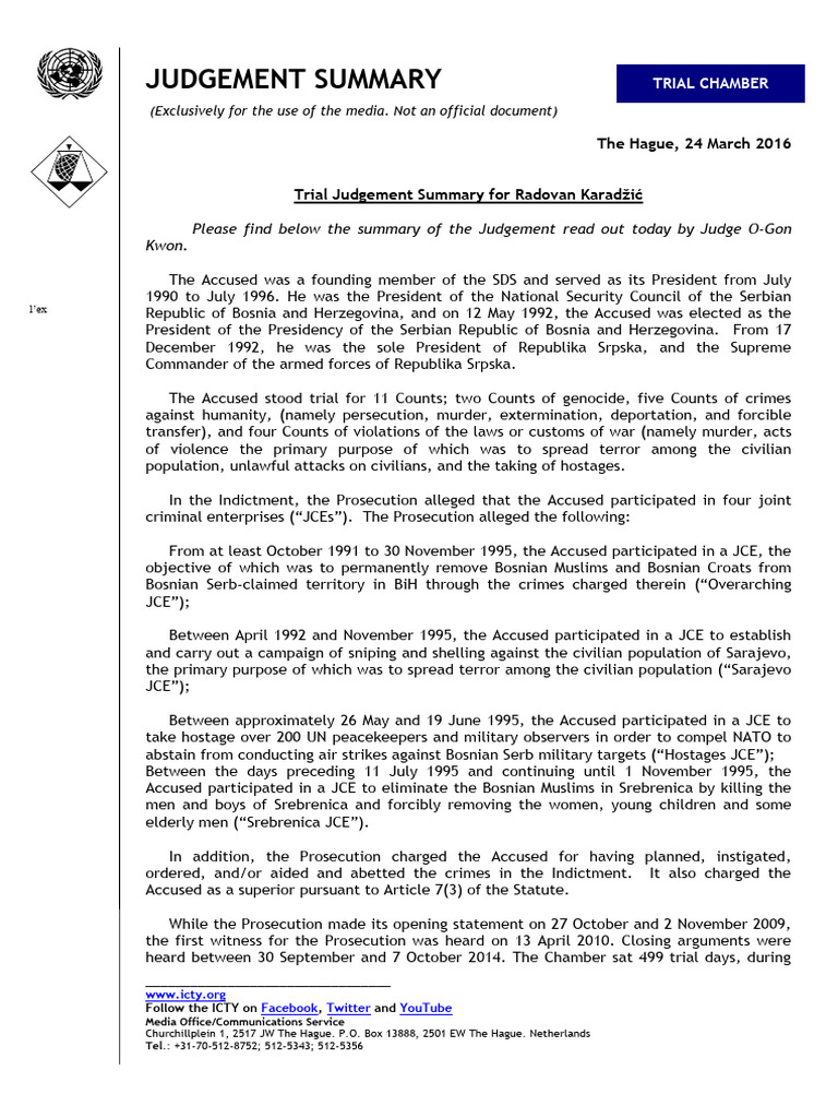 Judgement Summary | PDF