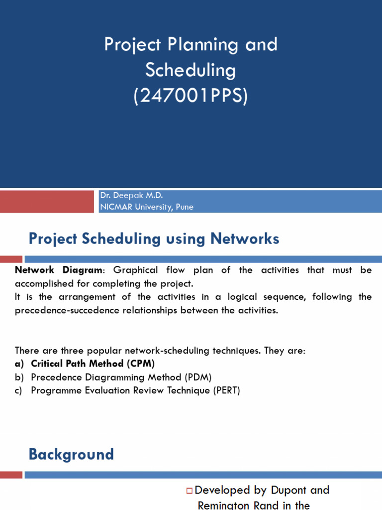 PPS Session - CPM | PDF
