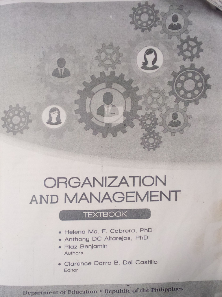 Organization and Management | PDF