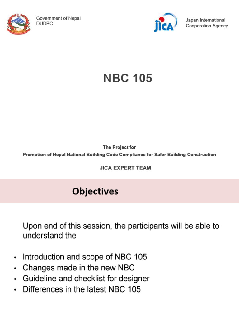 NBC 105 Differences | PDF