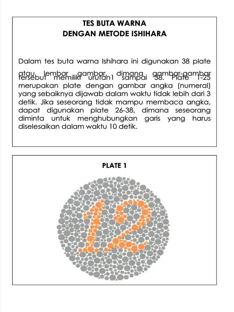 PDF Buta Warna Test - Compress | PDF