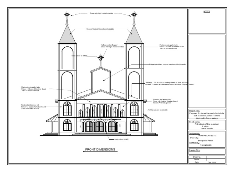 Front Dimensions | PDF
