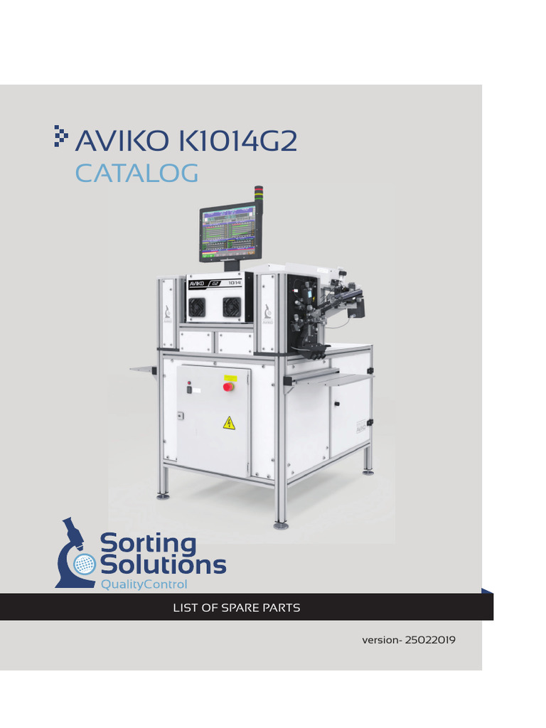 Aviko K1014G2 Catalog | PDF