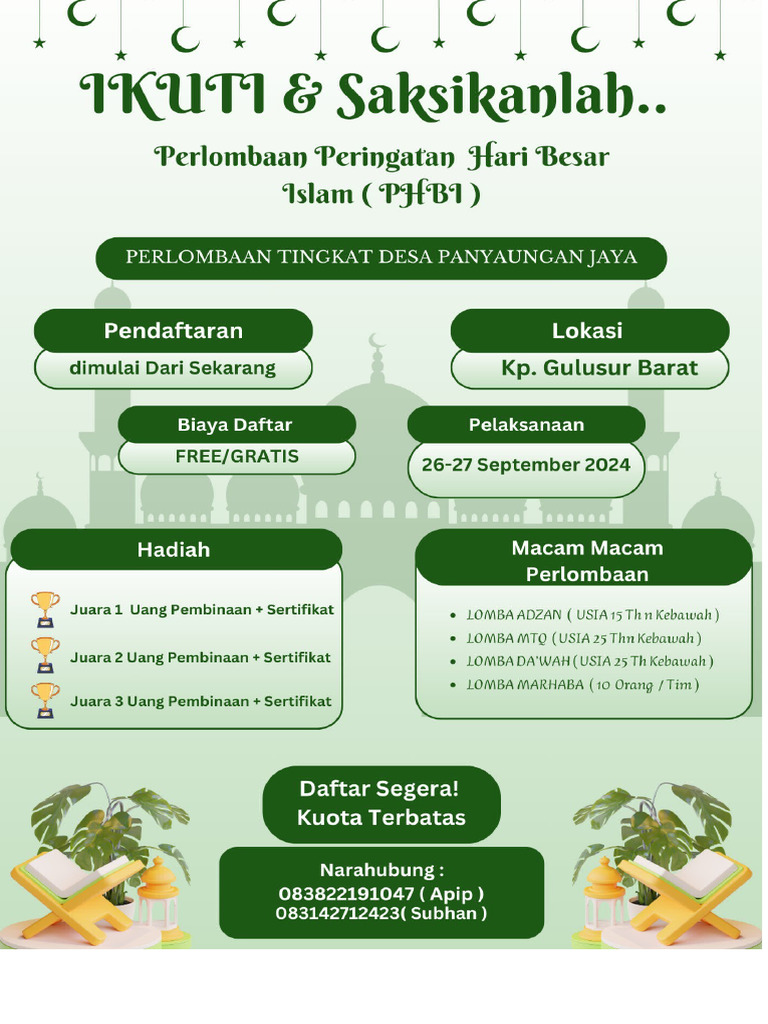 Brosur PHBI | PDF