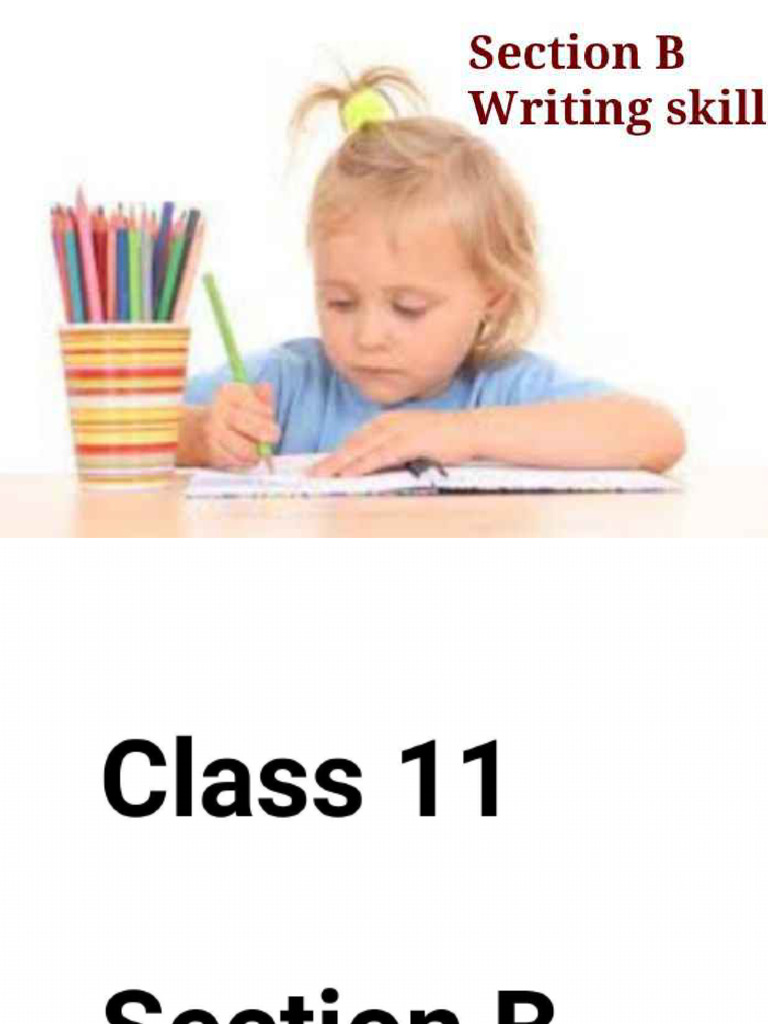 Speech [Sec-B, Writing Skills] | PDF