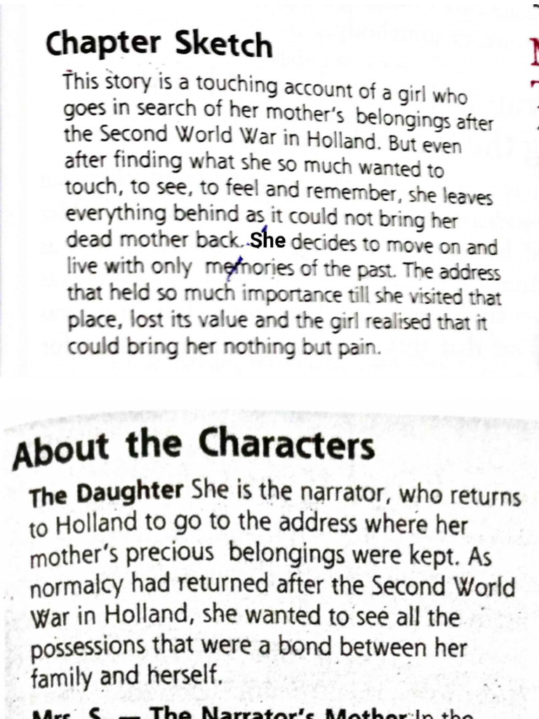 The Address CW Notes | PDF