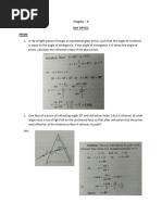 Ray Optics Formula Sheet | PDF
