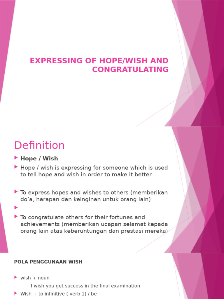 Expressing of Hope | PDF