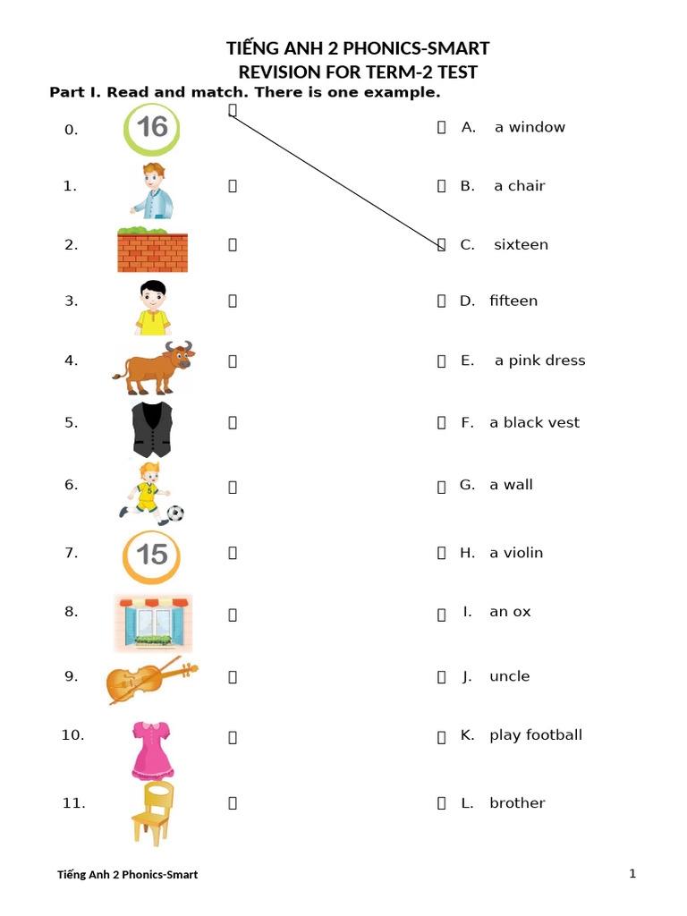 TA 2 Phonics-Smart - Revision For Term-2 Test | PDF