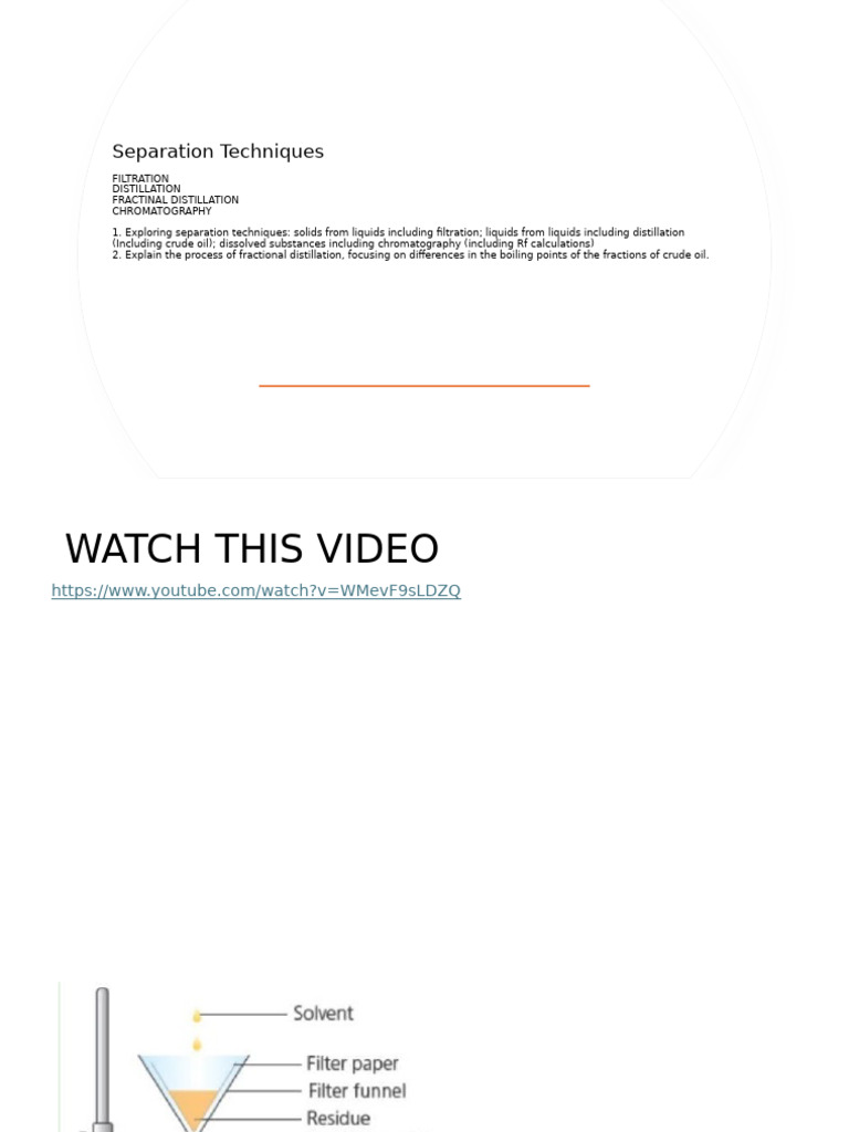 Separation Techniques | PDF