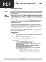 UPS Employee Appearance Guide | PDF | Clothing | Employment