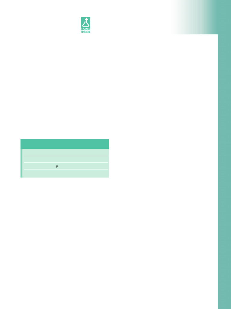 Acusol Fiche Technique | PDF