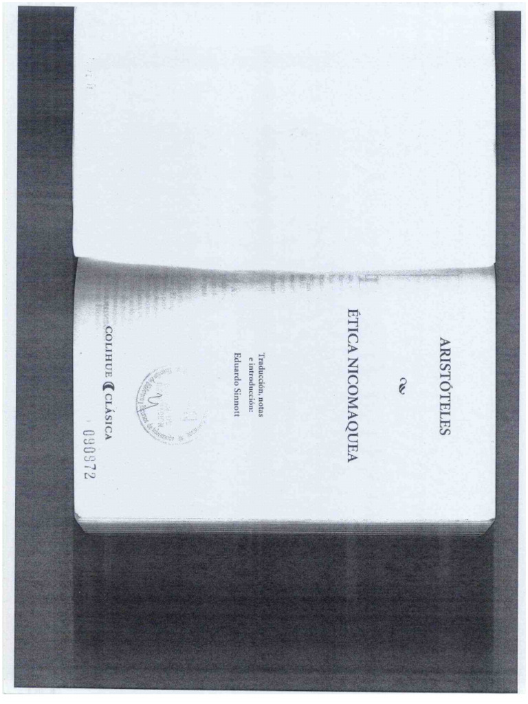 Aristóteles Étca Nicomaquea | PDF