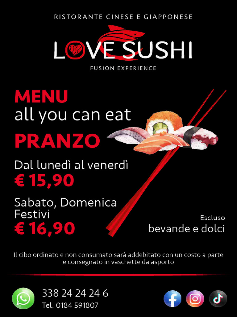 Love_sushi_menu_PRANZO (1) | PDF