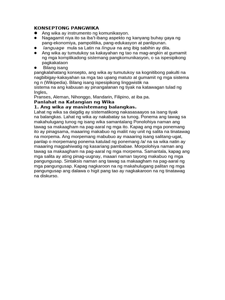 Reviewer Sa Komunikasyon and Perdev August24 | PDF