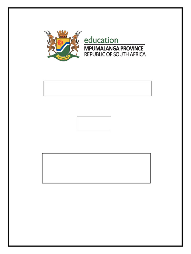 Grade 10 Sba Controlled Test 2 Life Sciences 2024 QP | PDF