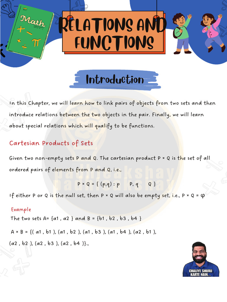 Relations and Func | PDF