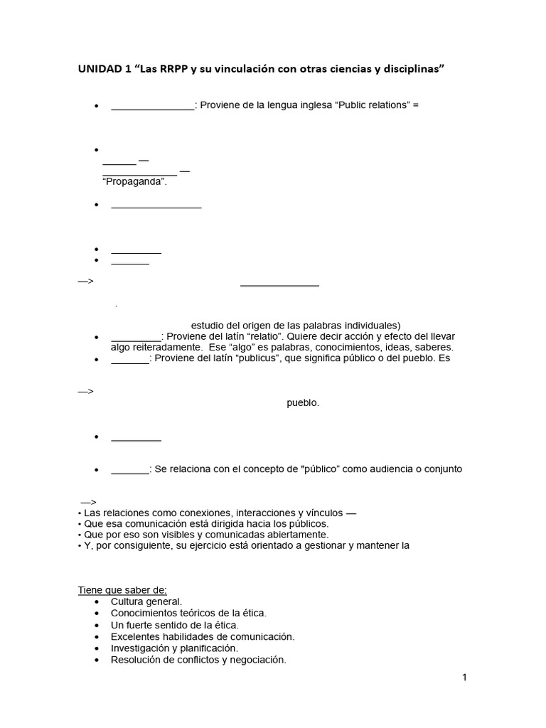 ResumenParcial RRPP | PDF