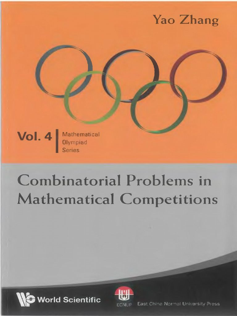 Yao Zhang, Combinatorial Problems in Mathematical Competitions | PDF