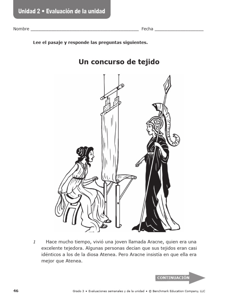 Benchmark Tercer Grado | PDF