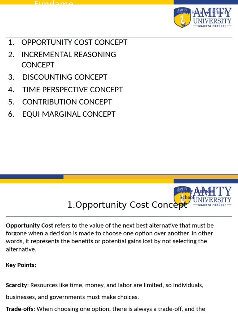 Module 1 Eco | PDF | Opportunity Cost | Career & Growth