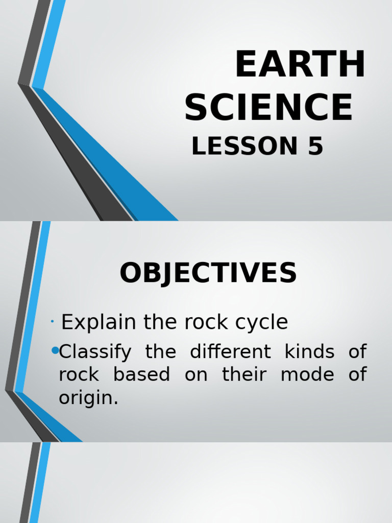 Earth Science PPT 5 | PDF
