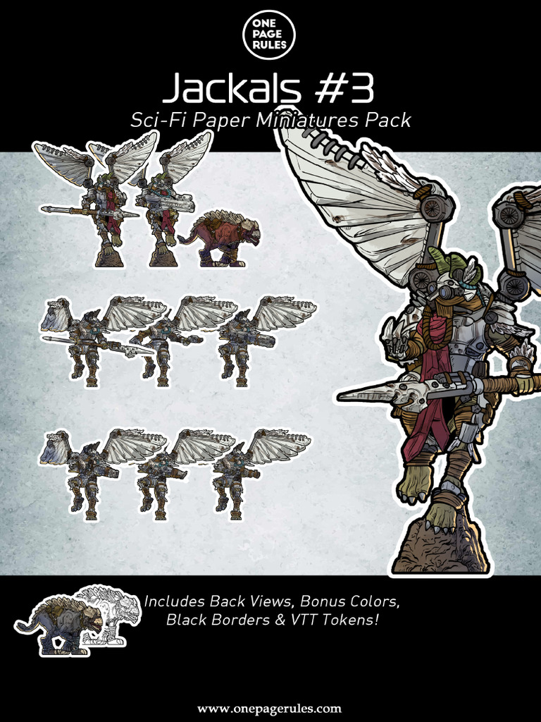 OPR - Grimdark Future - Jackals - Set 3 | PDF