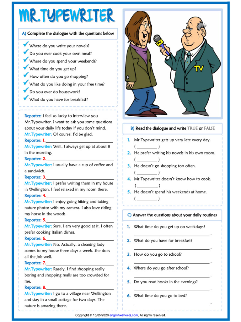 Mr. Typewriter | PDF