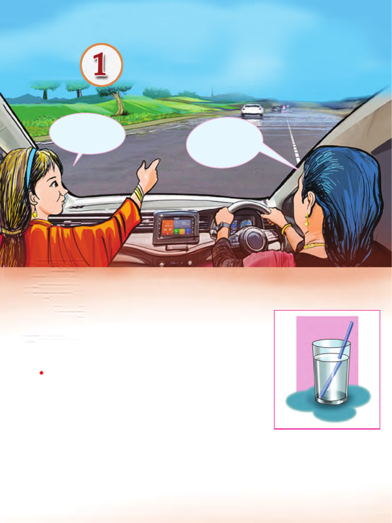 Refraction of Light in Class 9 Physics | PDF | Light | Science ...