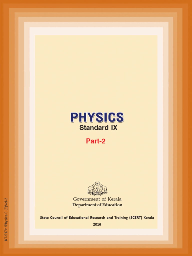 Kerala Board Class 9 Physics Part 2 Textbook | PDF