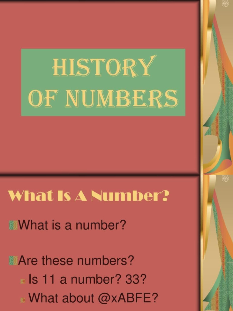 History of Numbers | PDF