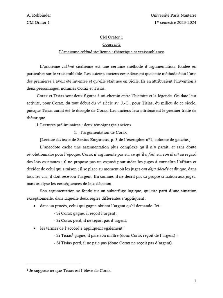 Cours - 2 CM | PDF