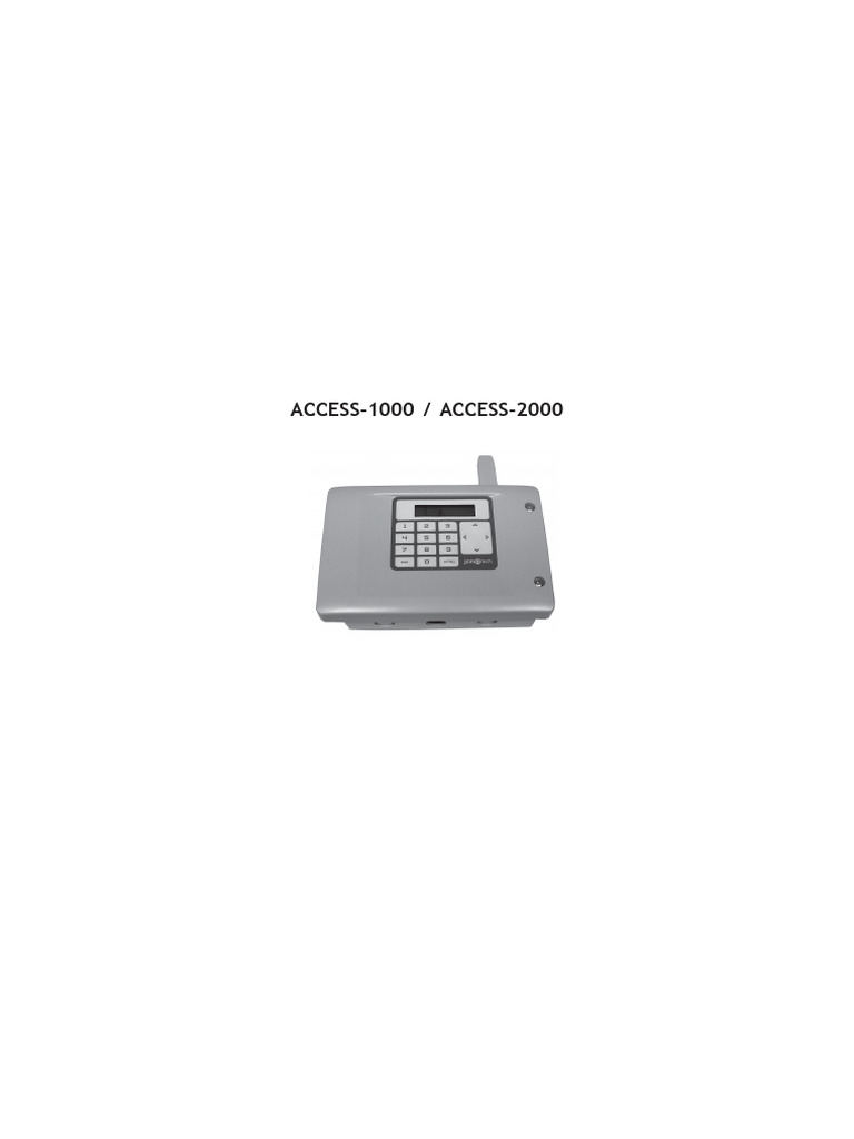 Access2000_Manual | PDF