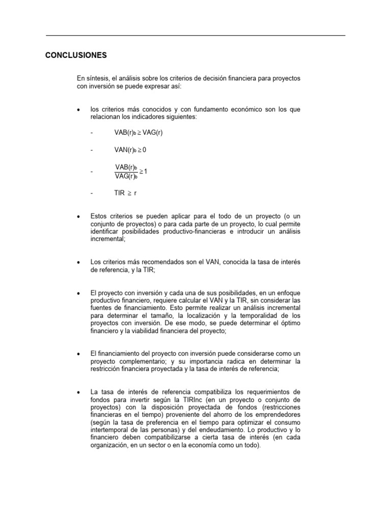 PARCIAL de VAN y TIR | PDF