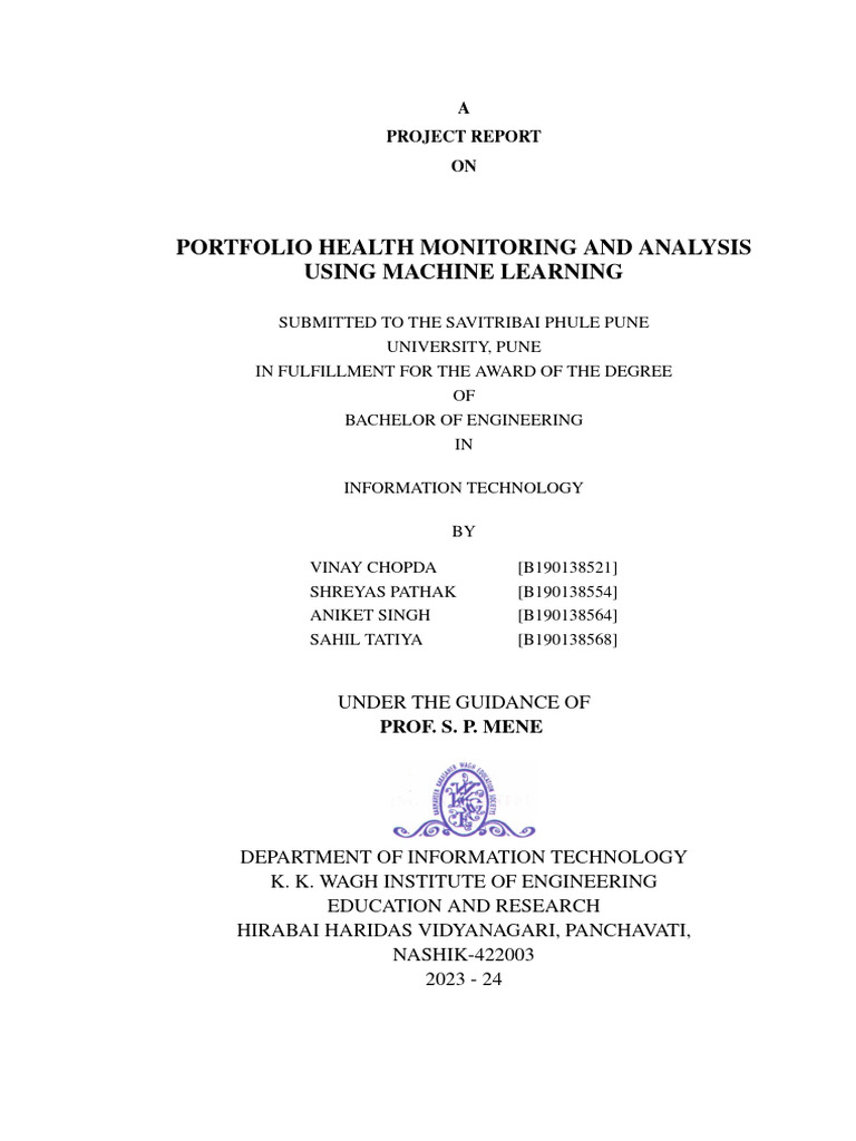 Latest Report PMS | PDF