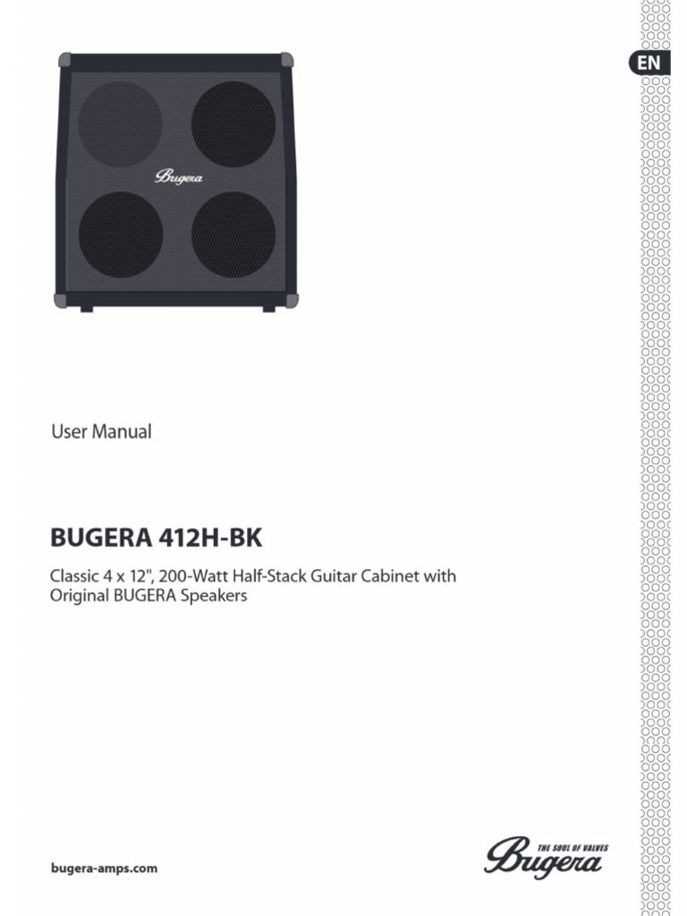 Bugera Cab Man | PDF
