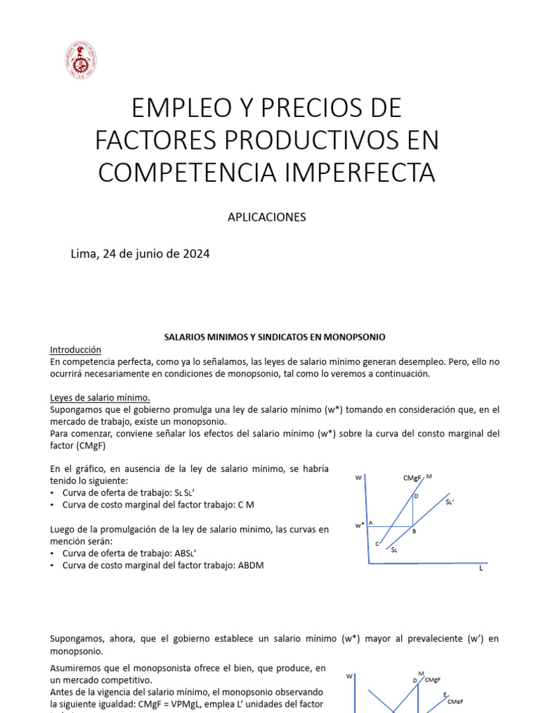 20mercado de Trabajo y Competencia Imperfacta Apli - 240703 - 111311 | PDF