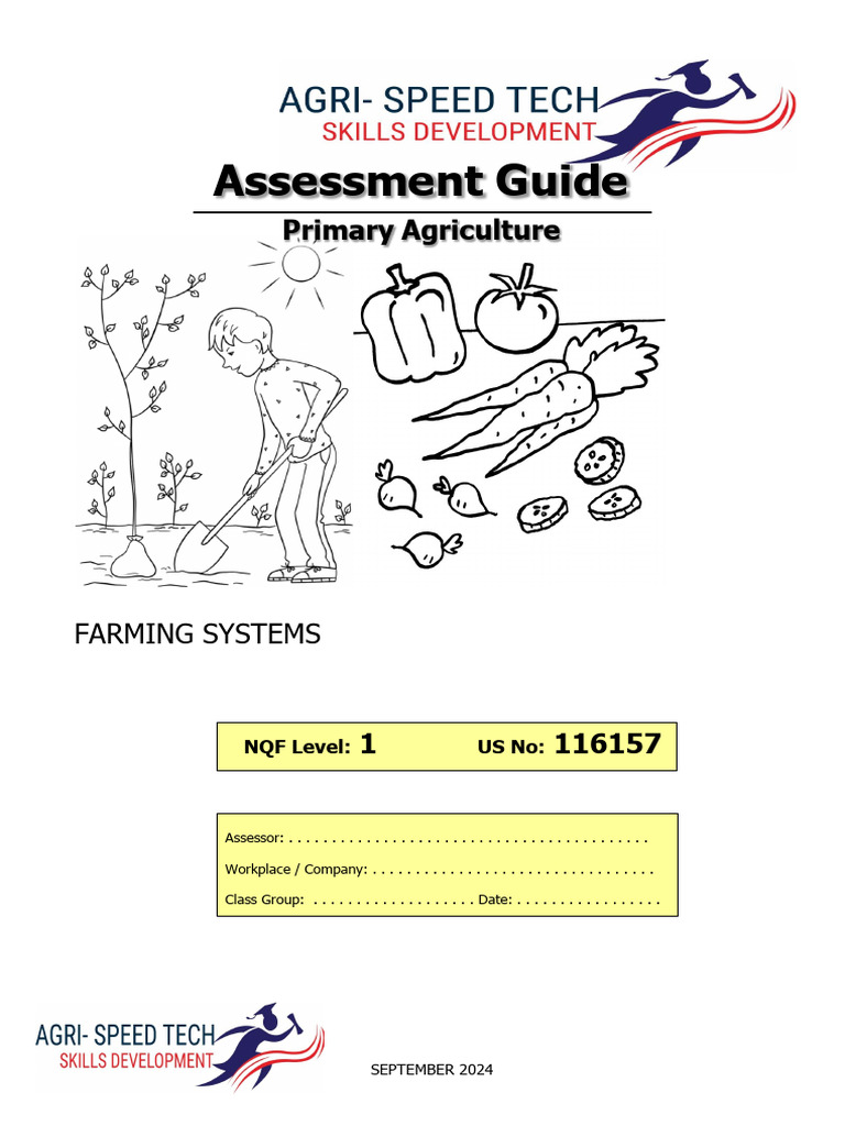 Farming Systems WORKBOOK | PDF | Educational Assessment | Learning