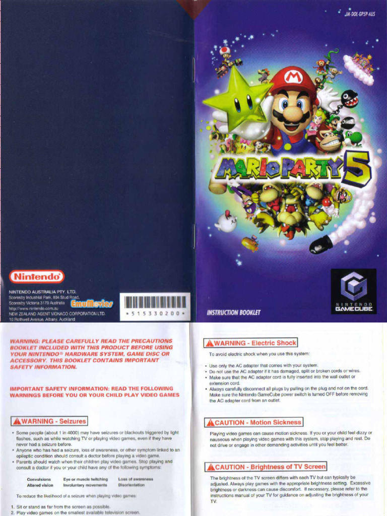 Mario Party 5 - 2003 - Nintendo | PDF